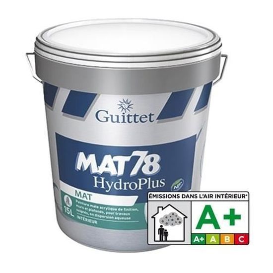 Peinture Horus Satin GUITTET 3L - PEINTURES DE MEAUX